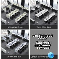 China Modernity Style Private Domain Desk and Chair Set for Staff Independent Workstation for sale