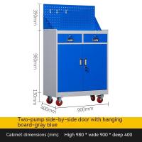 China Commercial Furniture Double Door Storage Cabinet for Workshop and Office Organization for sale