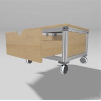 China Multi-functional Wooden Workbench The Perfect Solution for Office and Conference for sale