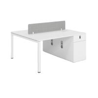 China Business Premises Office Desk and Chair Combination for 2 4 6 People Workstation for sale