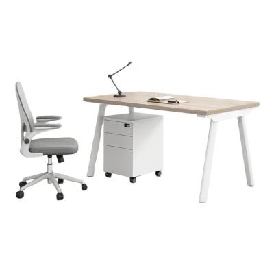 China Office Furniture Combination Simple Modern 4 6 Artificial Seat Table Screen Card Seat for sale