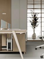 China Wooden Modern Office Furniture Staff Desk with L Shaped Design and Y Mail Packing for sale