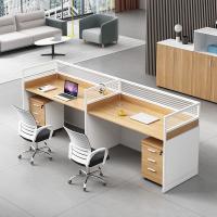 China Four Artificial Bit Combination Office Desk and Chair for Multi-functional Business for sale