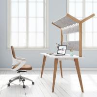 China Two Person Staff Modern Commercial Office Furniture Table with ISO9001/ISO14001 Certified for sale