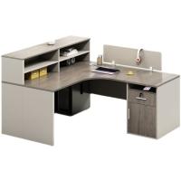 China Modular Desk System for 4 People Customizable Office Furniture in Modern Design for sale