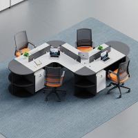 China Modern Commercial Office Furniture Customizable Modular Cubicle Partition Workstation for sale