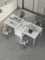 China Extendable Movable Office Desk Furniture Computer Partition Cubicles Workstation Desk for sale
