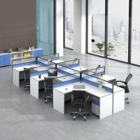 China Simple Office Workstation Combination of Desk Chair and Partition for Productivity for sale