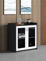 China Minimalist Design Assembled Wooden Custom Office Storage Cabinets for Firms for sale