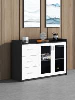 China Minimalist Design Assembled Wooden Custom Office Storage Cabinets for Firms for sale