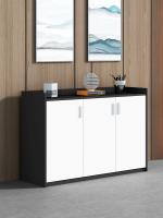 China Minimalist Design Assembled Wooden Custom Office Storage Cabinets for Firms for sale