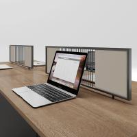 China Minimalist Four Person Office Workstation with Wooden Melamine Surface Desk and Chair for sale