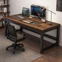 China Wood Style PANEL Household Simple Wide Thicker Computer Student Study Desk for Office for sale