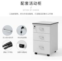 China Straight Hair Office Staff Work Table And Chair Combination for Office Screen Desk for sale