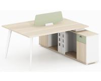 China Gridlock Employee Workstation Office Set in Modern Design for Hospital Efficiency for sale