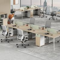 China Gridlock Employee Workstation Office Set in Modern Design for Hospital Efficiency for sale
