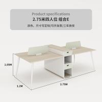 China Gridlock Employee Workstation Office Set in Modern Design for Hospital Efficiency for sale