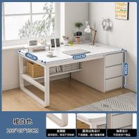 China Simple Modern Office Furniture Iron Wood Bedroom Workbench Desk for in Home Offic for sale
