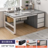 China Simple Modern Office Furniture Iron Wood Bedroom Workbench Desk for in Home Offic for sale