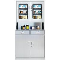 China 90*40*180cm Specifications Stainless Steel Medicine Cabinet for Hospital and Clinic for sale