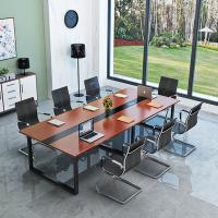 China End Boardroom Meeting Room Conference Table with Matching Chairs Set Customer Required for sale