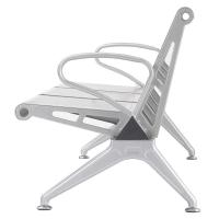 China Stainless Steel Waiting Chair for Airport Bank and Hospital Customer Provided Comfort for sale