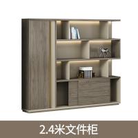 China Modern Office File Cabinet Wooden Boss Background Cabinet Set for sale