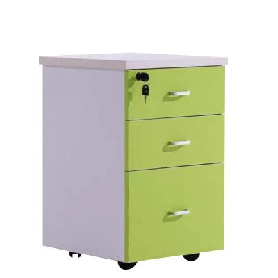 China Modern Furniture Style Solid Wood Lockable Office File Cabinet with Push-pull Design for sale