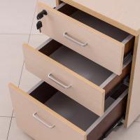 China Modern Furniture Style Solid Wood Lockable Office File Cabinet with Push-pull Design for sale