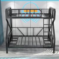China Double Layers Iron Bunk Bed for Internet Gaming Cafe Commercial Furniture and General for sale