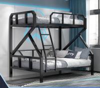 China Double Layers Iron Bunk Bed for Internet Gaming Cafe Commercial Furniture and General for sale