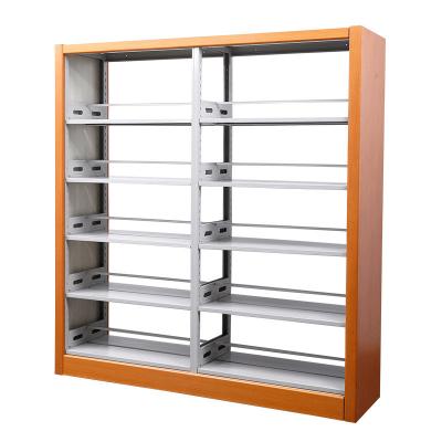 China Office Furniture Steel Bookshelf for School Library Double Single Side Payment Term T/T for sale