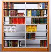 China Office Furniture Steel Bookshelf for School Library Double Single Side Payment Term T/T for sale