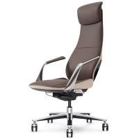 China Office Building Chair with Ergonomic Design and Synthetic Leather Material Business for sale