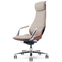 China Office Building Chair with Ergonomic Design and Synthetic Leather Material Business for sale