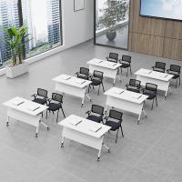 China Office Furniture Specific Mobile Folding Conference Training Table with Wheels on Wheels for sale