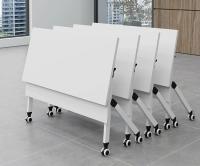 China Office Furniture Specific Mobile Folding Conference Training Table with Wheels on Wheels for sale