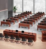 China Payment term T/T 30%deposit 70%balance Modern Simple Plate Conference Table and Lectern for sale