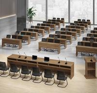 China Payment term T/T 30%deposit 70%balance Modern Simple Plate Conference Table and Lectern for sale