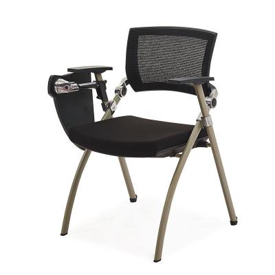 China Home Office Desk Folding Chairs Ergonomic Mesh Backrest and Armrests for Modern Design for sale