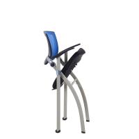 China Home Office Desk Folding Chairs Ergonomic Mesh Backrest and Armrests for Modern Design for sale