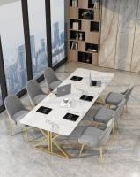 China Light Luxury Scandinavian Style Office Furniture 2 Meters Marble Conference Table and Desk for sale