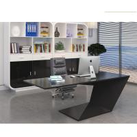 China Home Office Funiture Morden Work Office Desk with Custom White Paint Consulting Table for sale