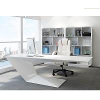 China Home Office Funiture Morden Work Office Desk with Custom White Paint Consulting Table for sale