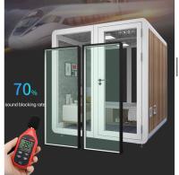 China Movable Light Luxury Soundproof Room for Meeting Recordings and Private Living Space for sale