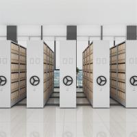 China Movable Manual File Cabinet Intensive Shelf For Customer Provided Archives for sale