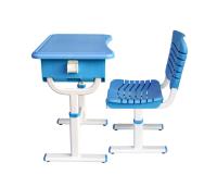 China Children/Kids Plastic Desk and Chair Set for School Study ISO9001 ISO14001 Certified for sale