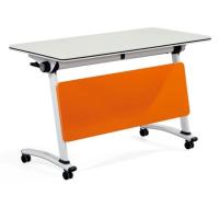 China Customizable Small Office Mobile Workstation with Folding Legs and Cable Management for sale