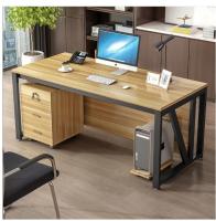 China Solid Wood Office Study Desk Side Table Morden Office Workstation Fruniture for Gaming for sale