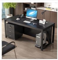 China Solid Wood Office Study Desk Side Table Morden Office Workstation Fruniture for Gaming for sale
